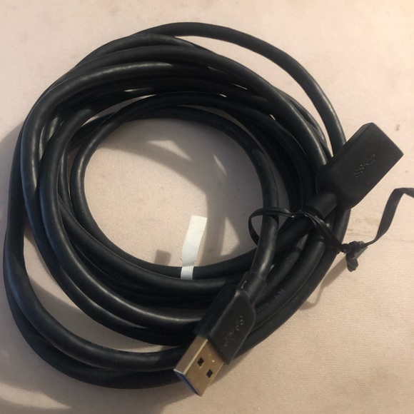 Computers, Laptops & Parts | 1 Ft Black Usb To Usb Extension Cable Male ...